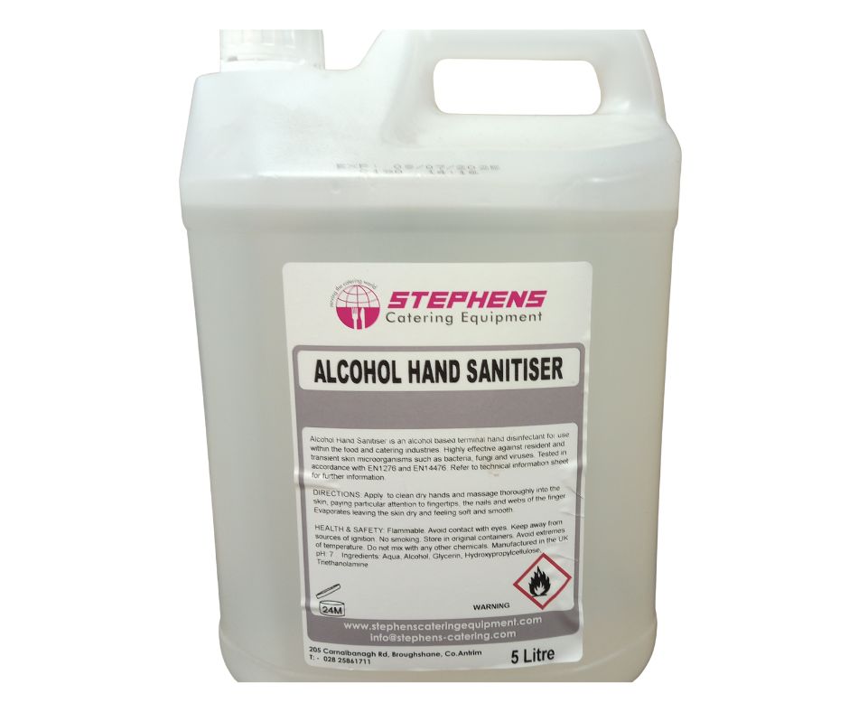Secure Your Space with Bulk 5-Litre Bottles of Alcohol Hand Sanitiser ...