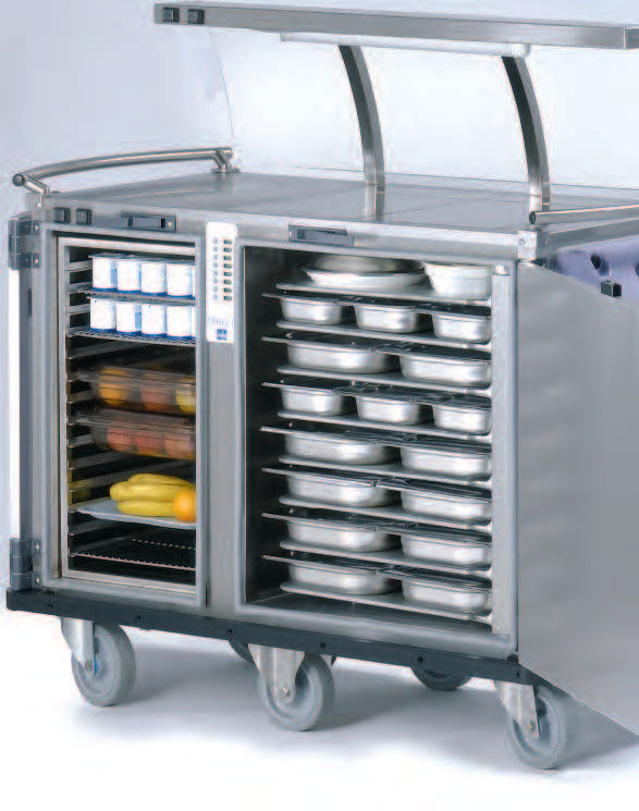 ISECO SERELIS-8 Fresh Food Trolley – 7–8 Levels GN Service – Stephens ...