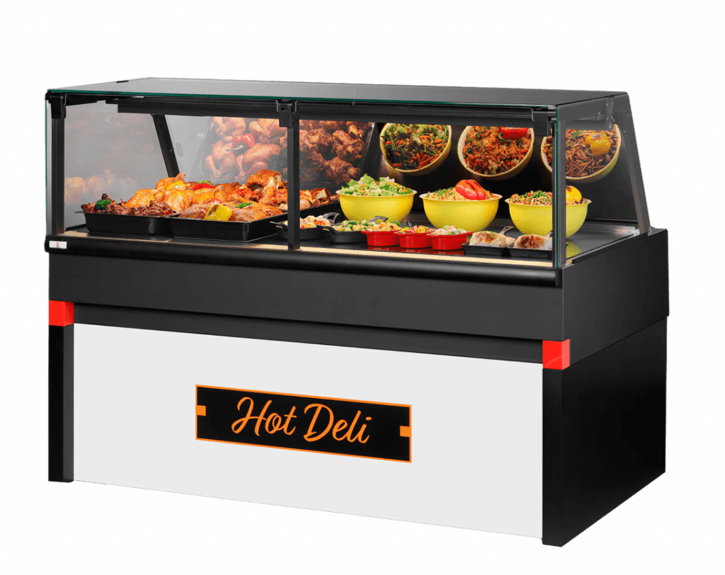 UBERT HOT 5 WELL DISPLAY CABINET WITH SQUARE GLASS – Stephens Catering ...